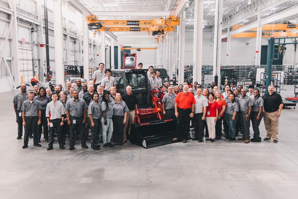 Takeuchi Celebrates Production of First Track Loaders at New South ...