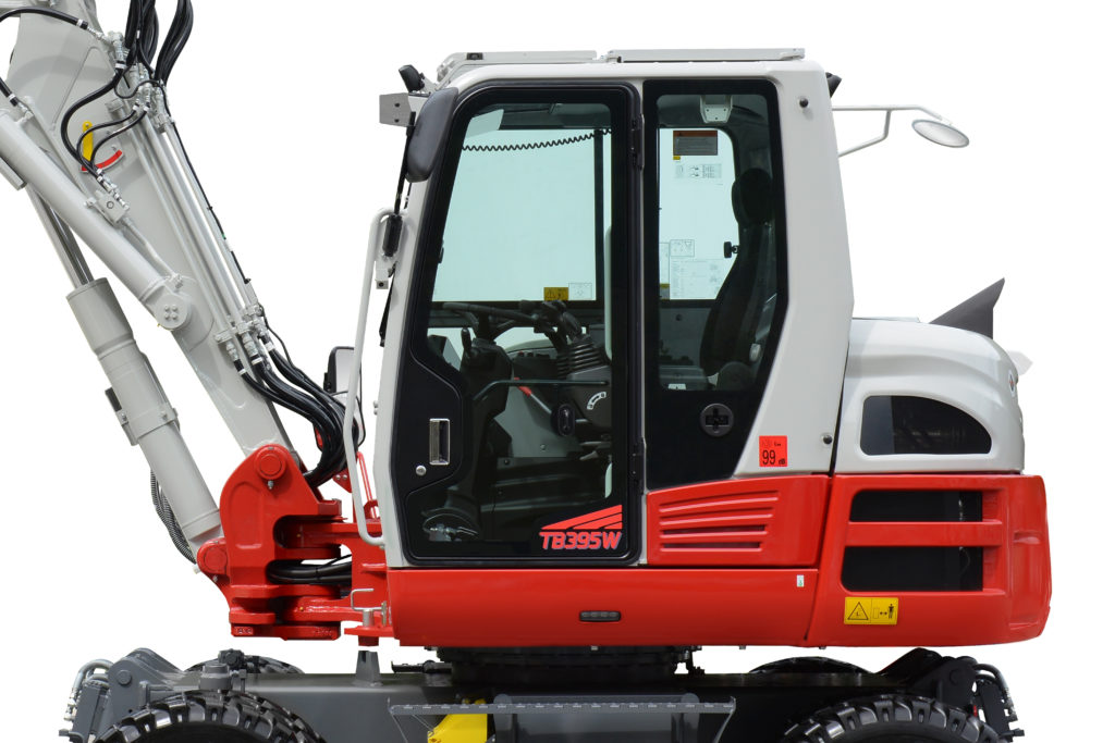 TB395W Wheeled Excavator – Takeuchi Global