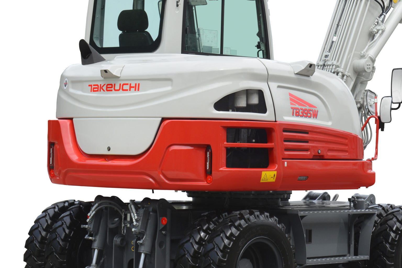 TB395W Wheeled Excavator – Takeuchi Global