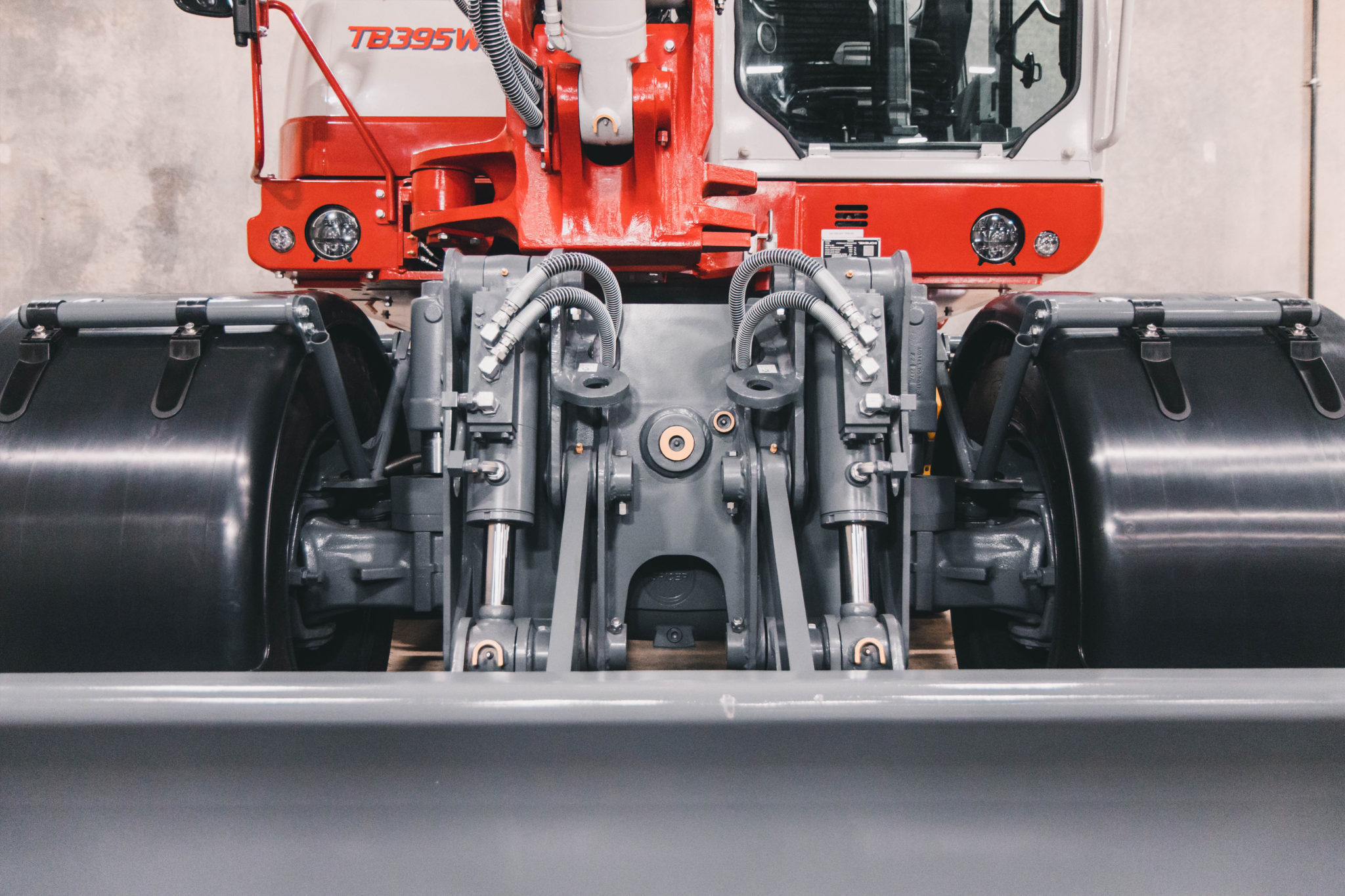 TB395W Wheeled Excavator – Takeuchi Global