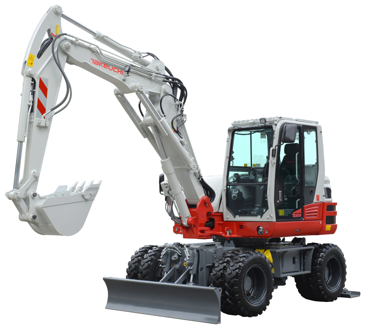 TB395W Wheeled Excavator – Takeuchi Global