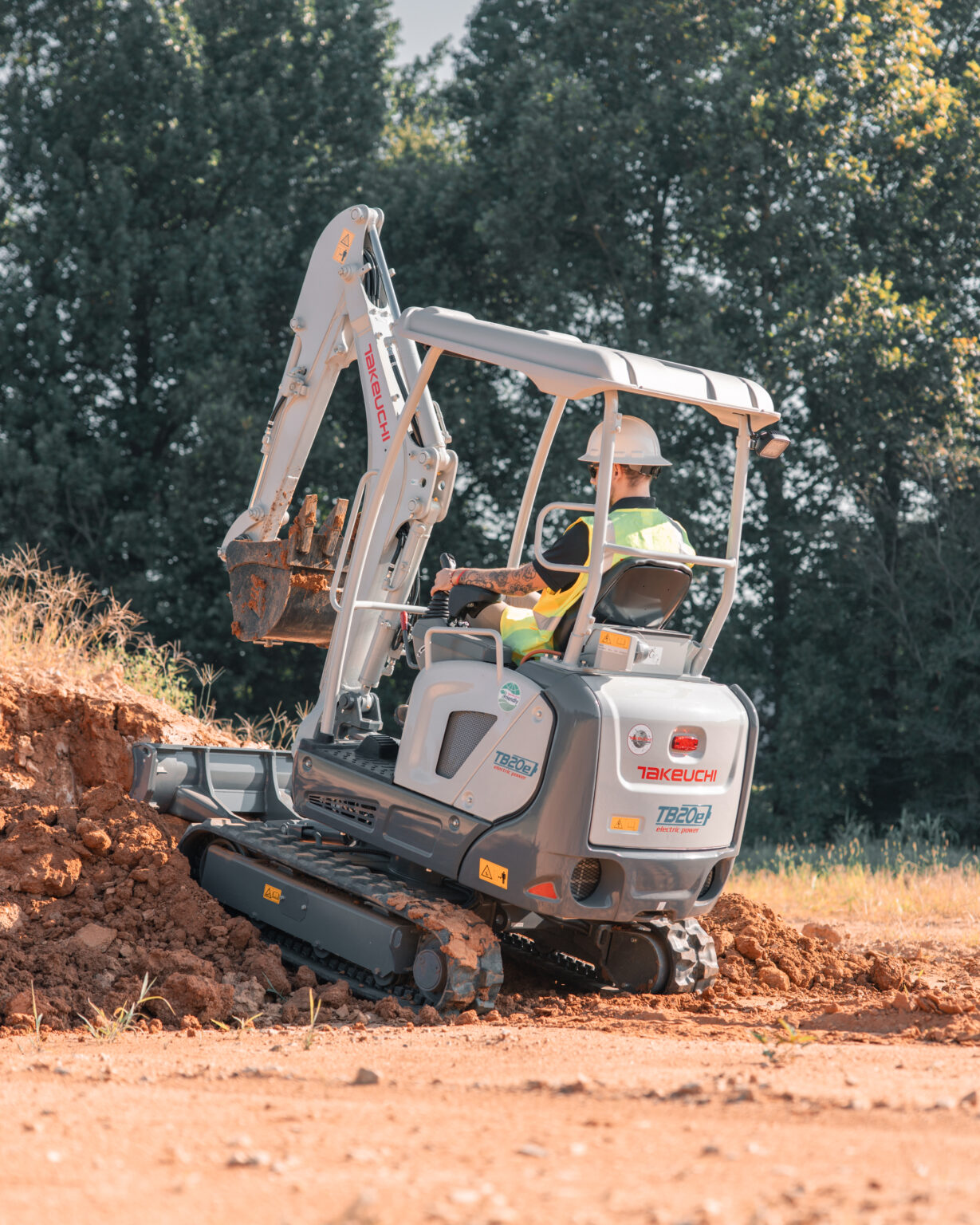 TB20e Compact Excavator – Takeuchi Global