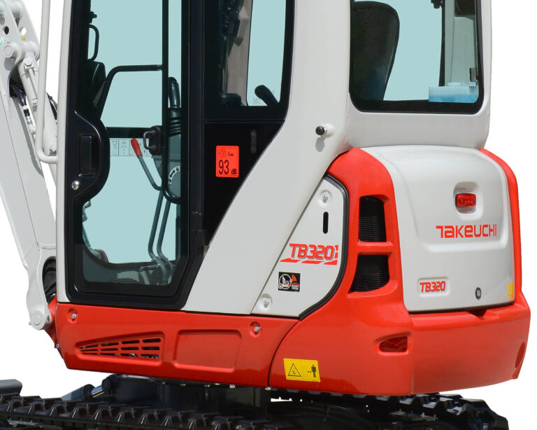 TB320 Compact Excavator – Takeuchi Global