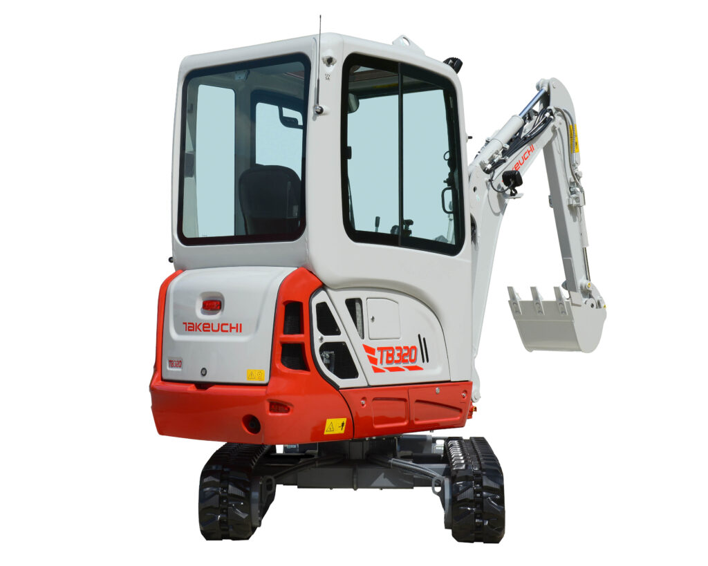 TB320 Compact Excavator – Takeuchi Global