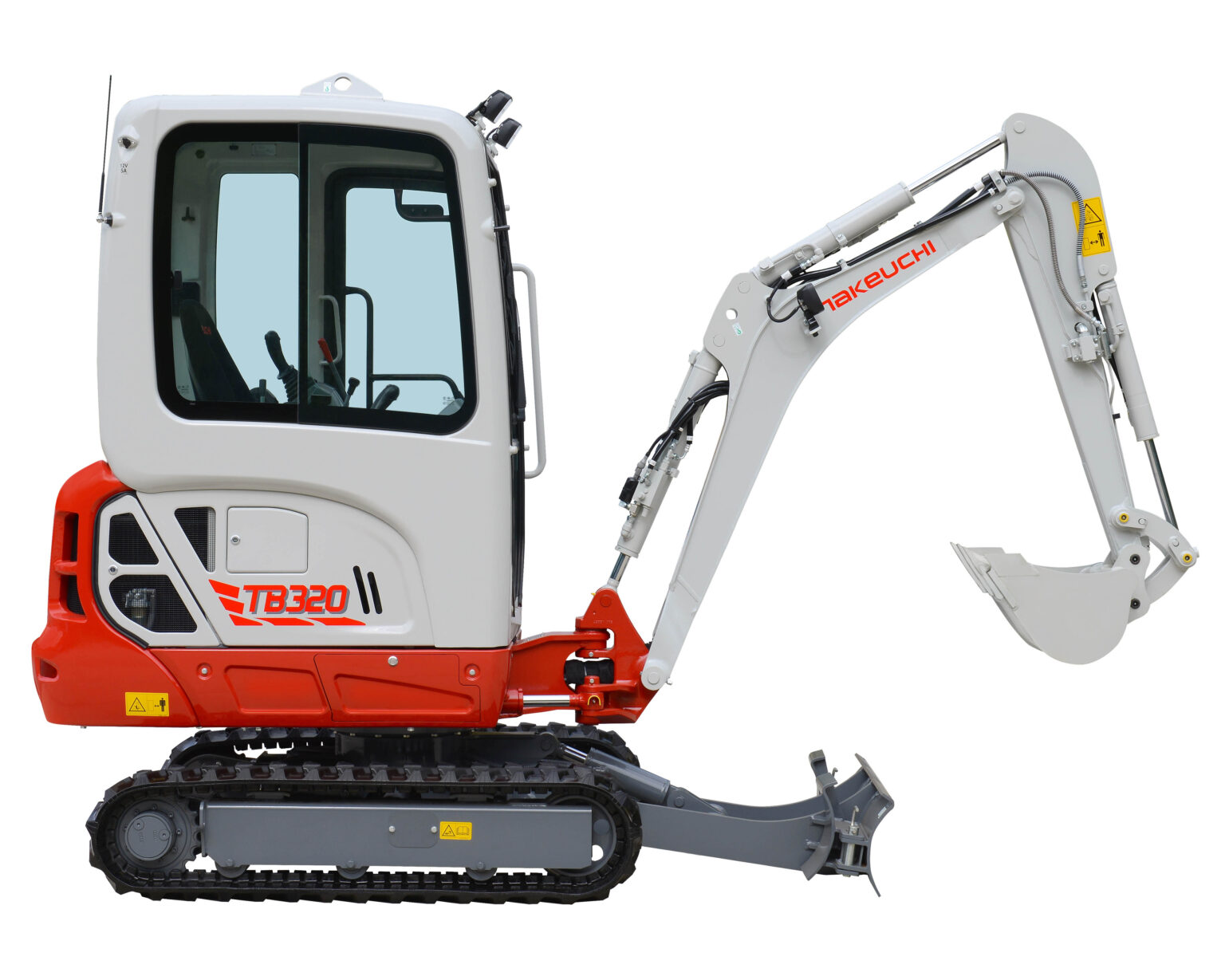 TB320 Compact Excavator – Takeuchi Global
