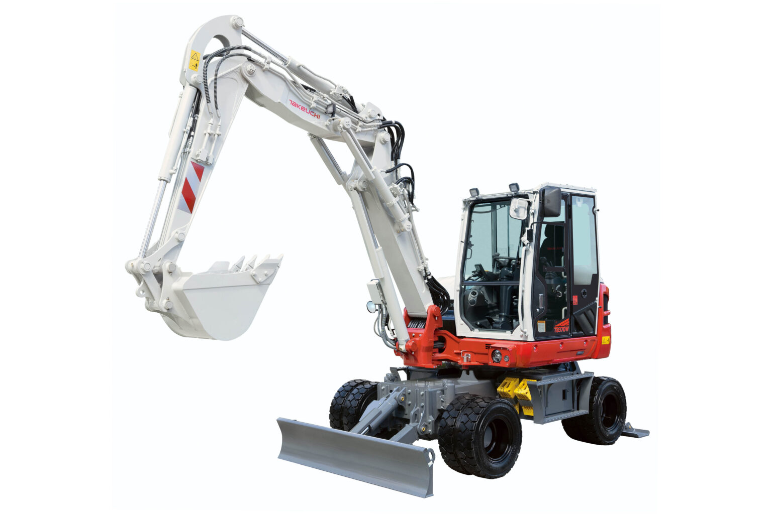 Takeuchi Introduces New TB370W Wheeled Excavator – Takeuchi Global
