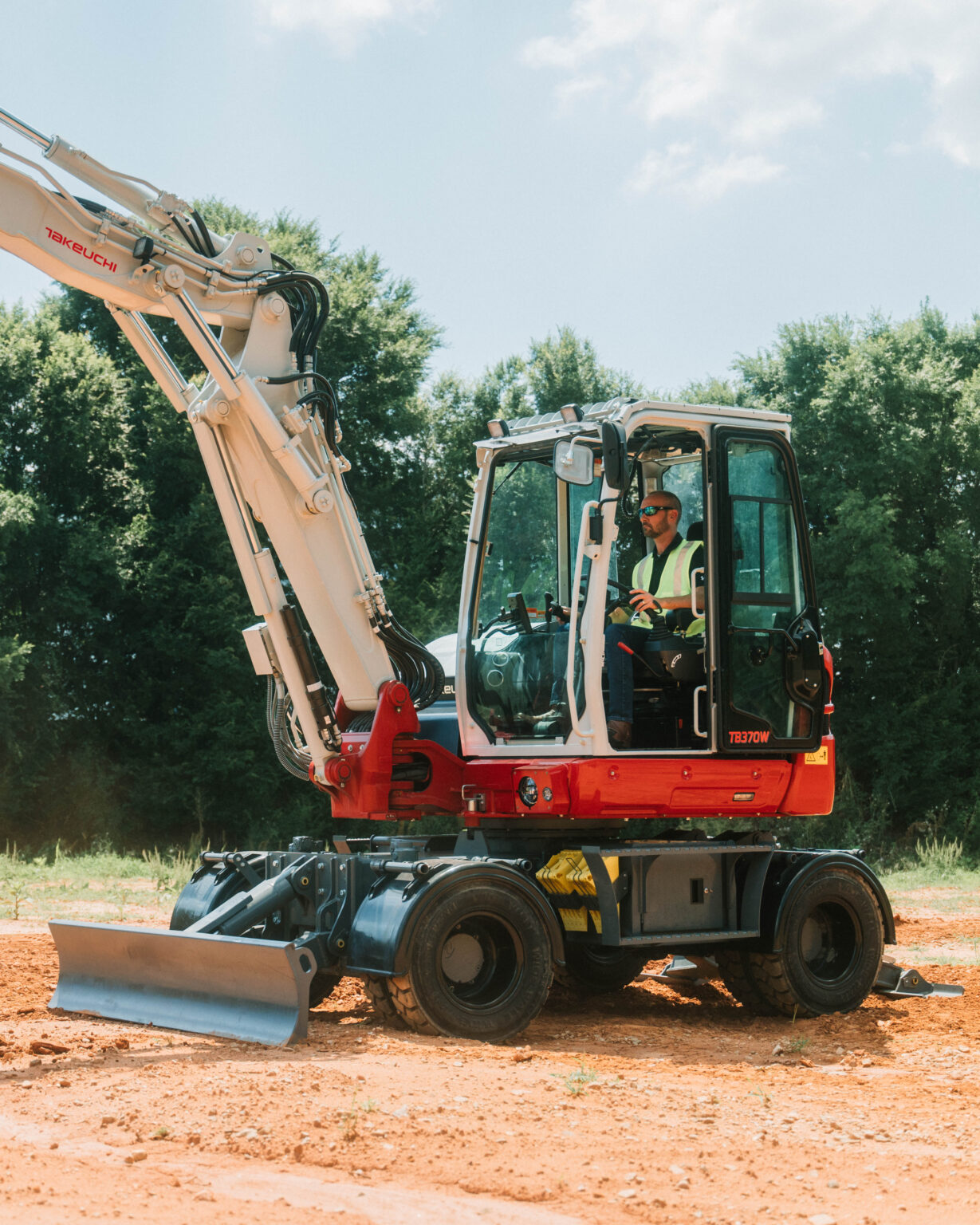 TB370W Compact Excavator – Takeuchi Global