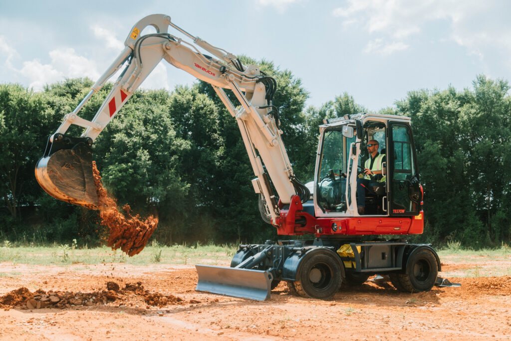 TB370W Compact Excavator – Takeuchi Global