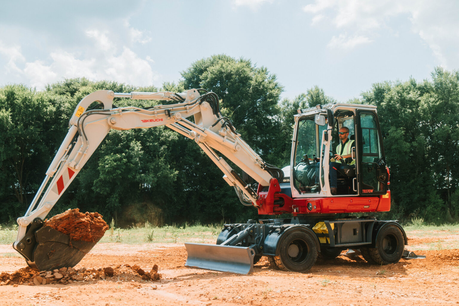 TB370W Compact Excavator – Takeuchi Global